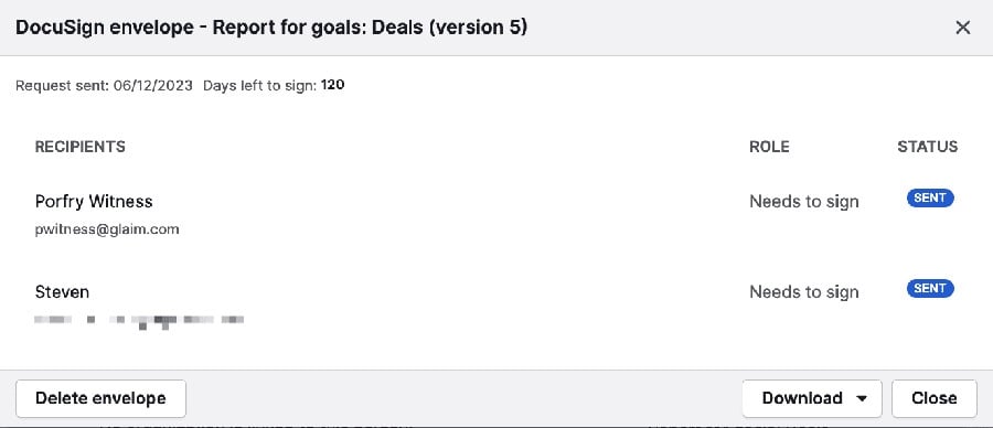 Pipedrive integration: DocuSign - Knowledge Base | Pipedrive